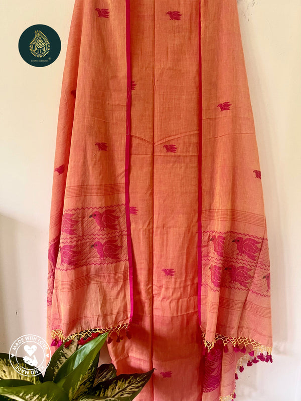 Jamdani Premium Cotton Suits – EthnicElement