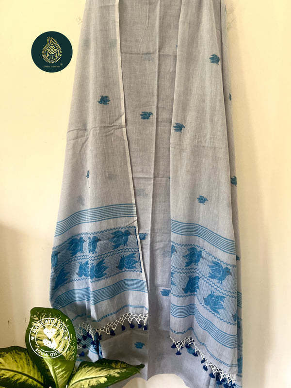 Jamdani Premium Cotton Suits – EthnicElement