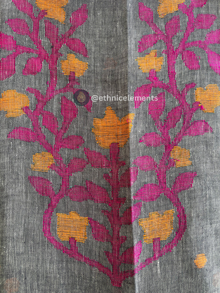 Jamdani Linen Suits - EthnicElement